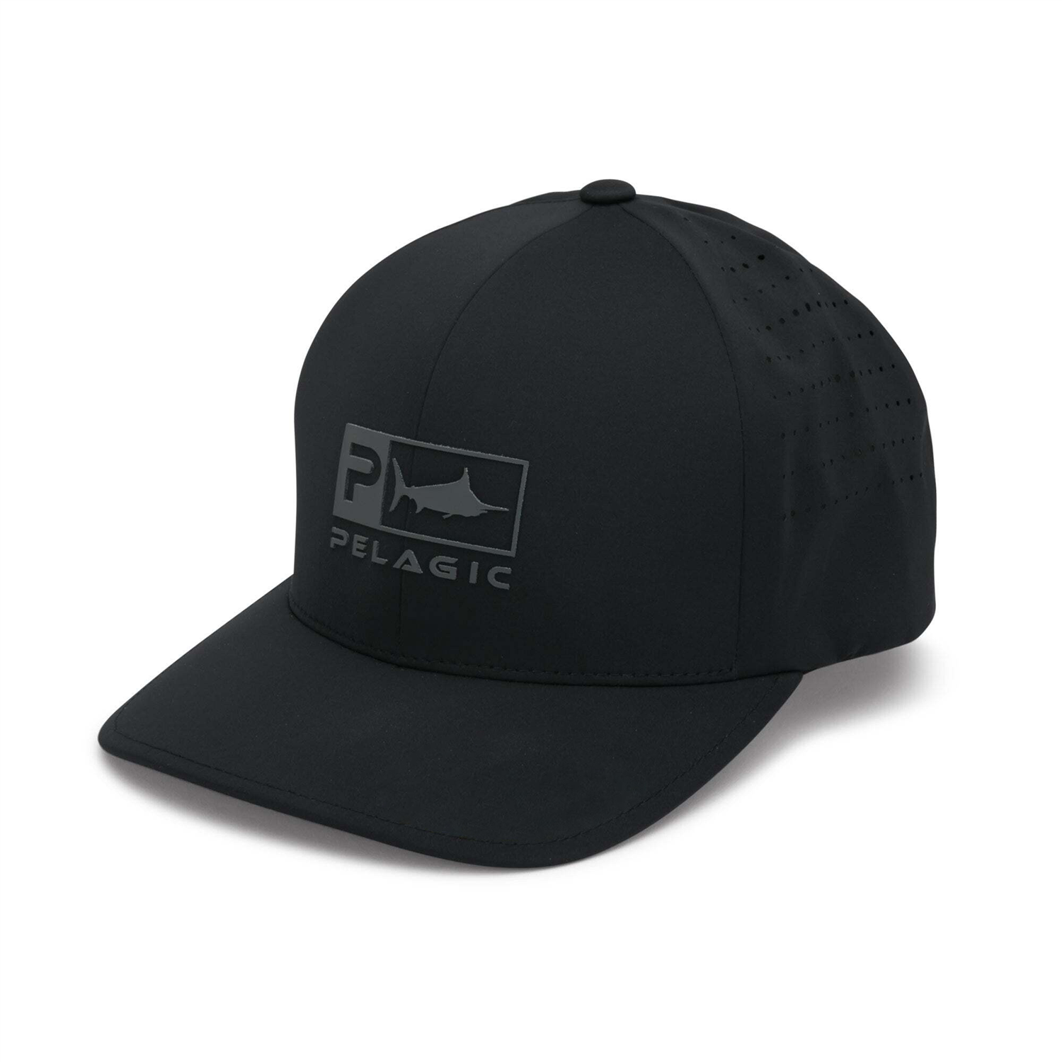 Pelagic Cap Delta Flexfit - Icon Black (2025/26) | Composite Developments