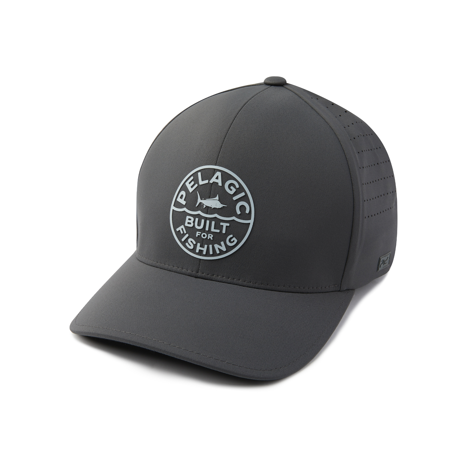 Pelagic Cap Alpha Flexfit Snapback - Built Graphite (2025/26 ...