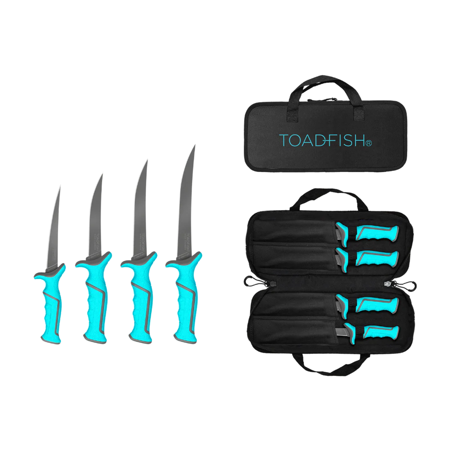 Toadfish Fillet Knife Gift Set - 4 x Knives | Composite Developments