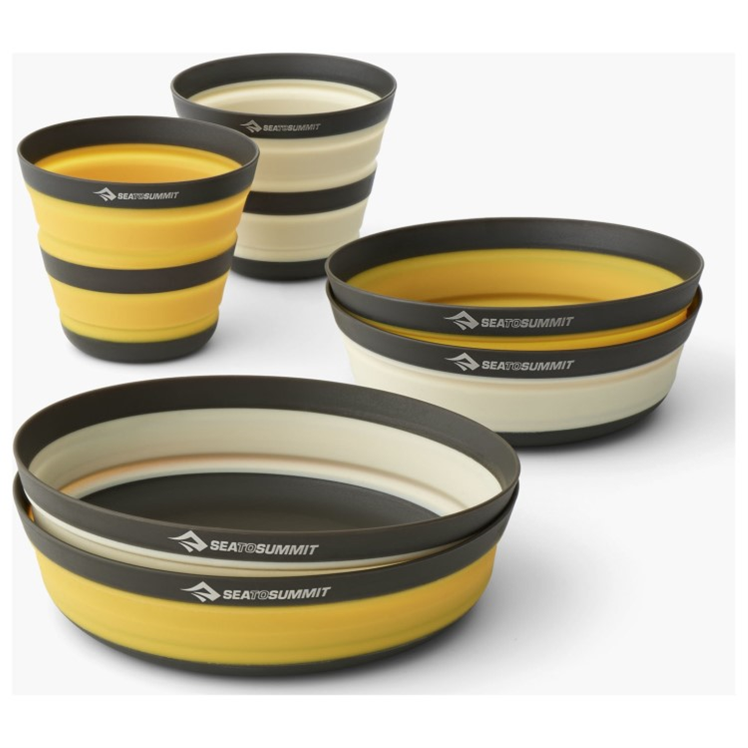 Sea to Summit Frontier Collapsible Dinnerware Set - 2P - 6 Piece ...