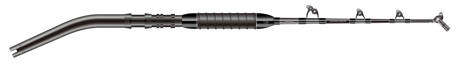 Okuma ROD GAME MAKAIRA 1PC 5'5 130LB HOLDER BENT BUTT | Composite ...