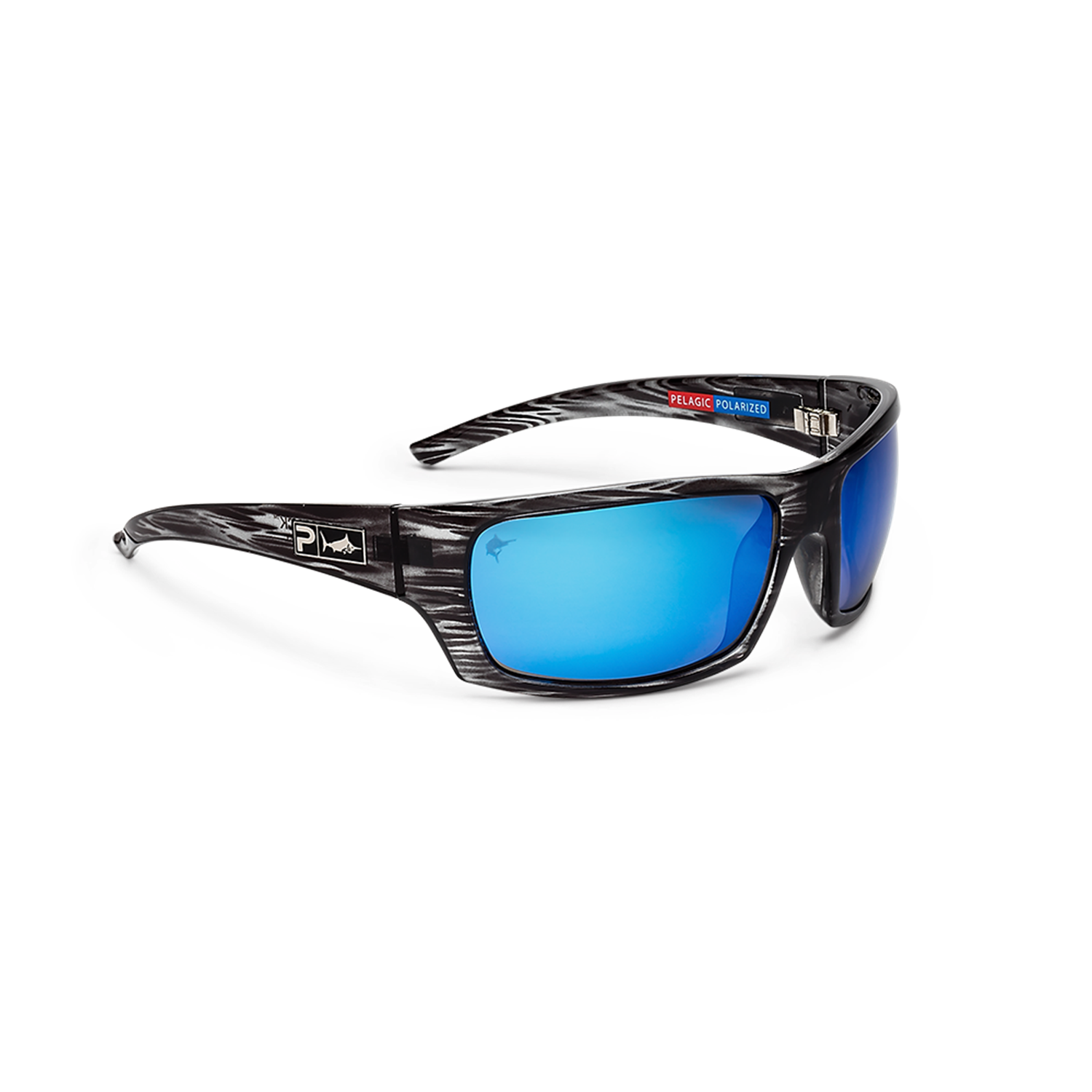 Pelagic Sunglasses The Mack Poly Silverwood/Blue (2025/26) | Composite Developments