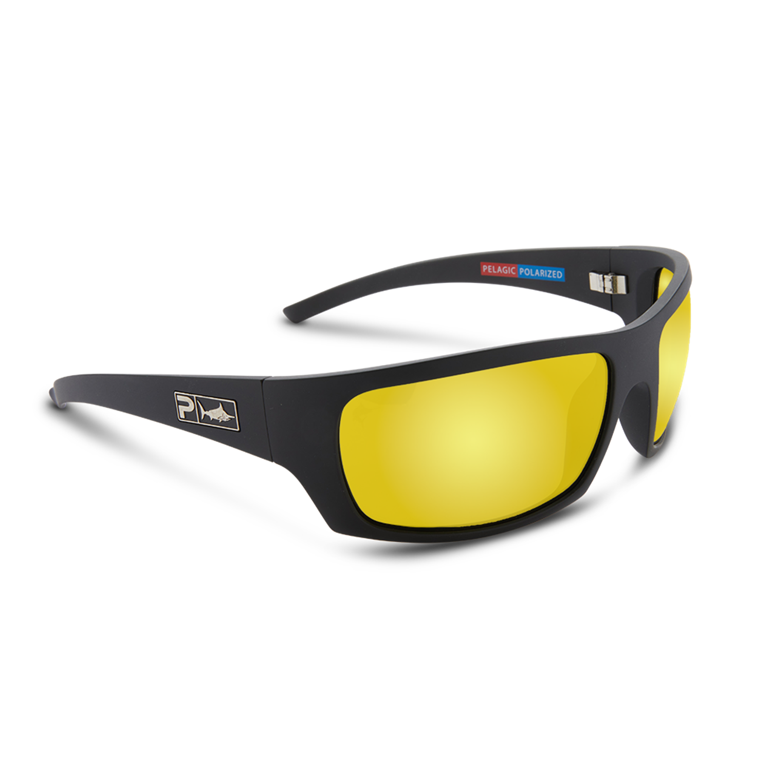 Pelagic Sunglasses The Mack Glass Matte Black/Gold (2025/26) | Composite Developments